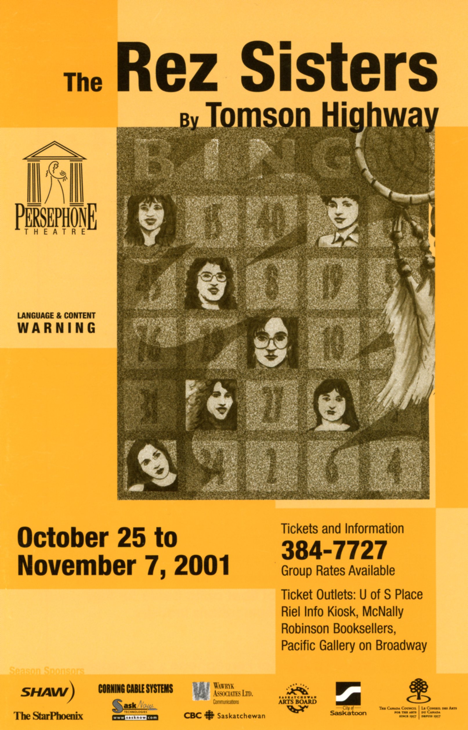 The Rez Sisters - Persephone Theatre