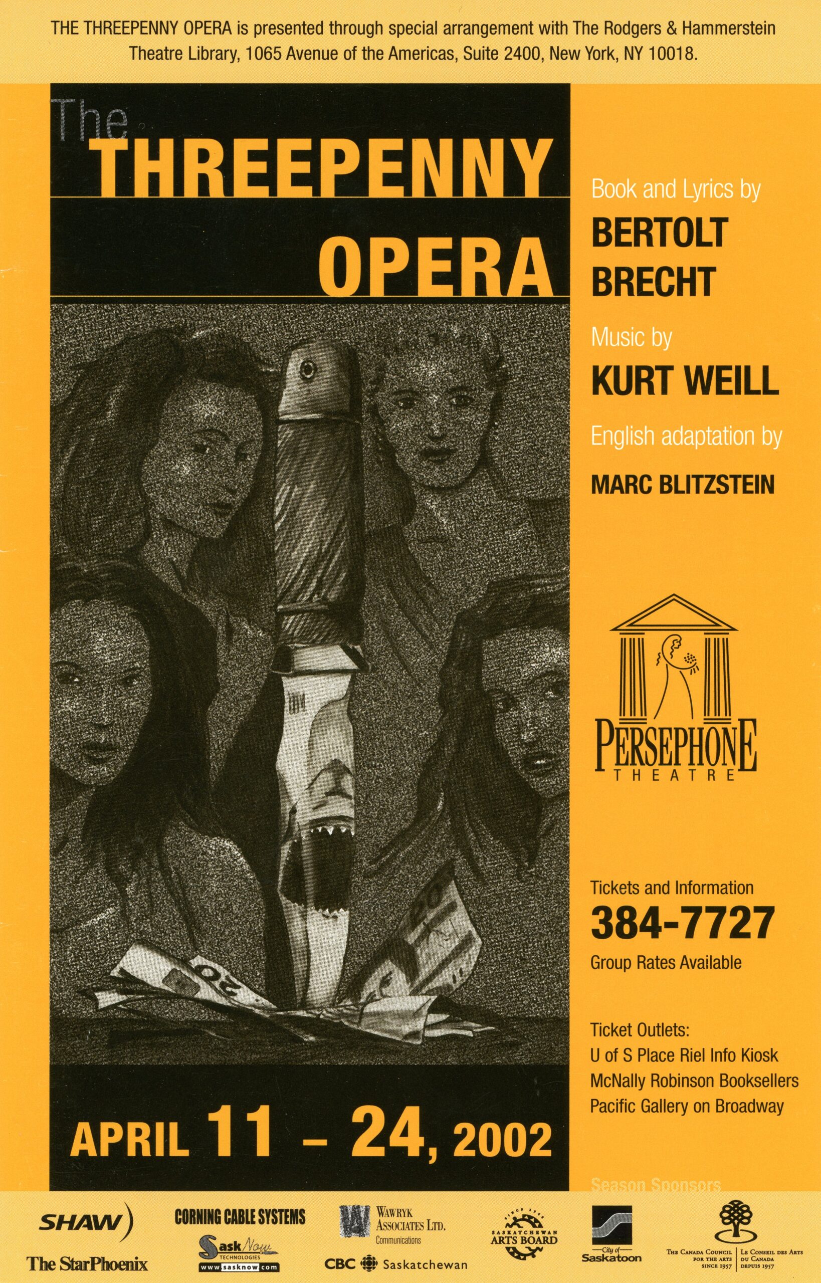 Threepenny Opera - Persephone Theatre